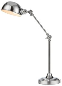 Stolní lampa ve stříbrné barvě (výška 67 cm) Portland – Markslöjd