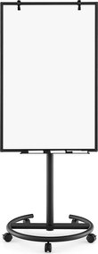 Costway Stojan na flipchart na kolečkách s magnety a popisovači, výška tabule
