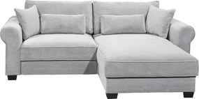 XXXLutz ROHOVÁ SEDAČKA, textil, šedá MID.YOU - Sedací soupravy - 002220051701