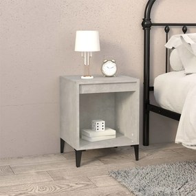 vidaXL Noční stolek 40x35x50 cm [821878] Barva: Betonová šedá