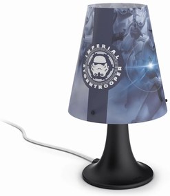 LED Dětská stolní lampička Philips Disney Star Wars 71795/99/16 černá 2700K
