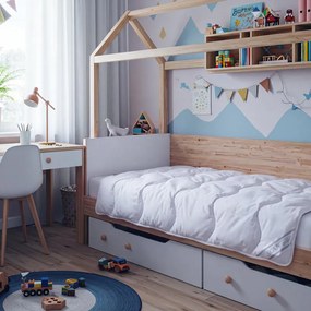 SCANquilt přikrývka CLASSIC LIGHT - dětská lehká - hřejivost Sq 3 90 x 135 cm - dětský