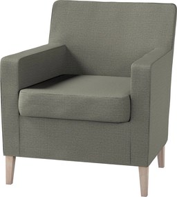 Potah na křeslo IKEA Karlstad barva šedá látka pletený vzor