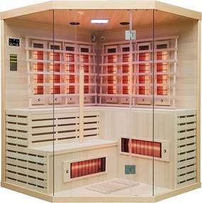 BPS-koupelny Infrasauna Relax 180x180, 5-6 osob