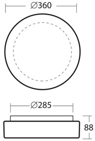 Osmont 20082 Náhradní stínídlo z triplexového skla pro Elsa 3