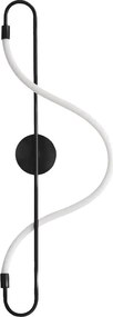 Toolight Toolight, LED nástěnné svítidlo Long Black APP857-W, černá-bílá, OSW-04032