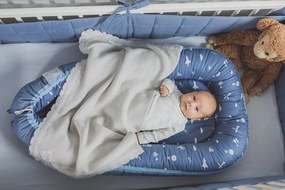 Mimiconcept Hnízdo Vesmír oboustranné modré
