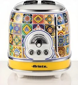 Ariete Positano multicolor / Toustovač / 2 topinky / 810 W / 6 úrovní