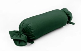 Biante Sametový polštář válec bonbon Velvet Premium SVP-012 Zelený 15x100 cm