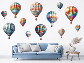 Nalepte.cz Létající balóny arch 100 x 80 cm