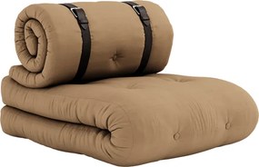 Karup Design  Futonové křeslo BUCKLE-UP - 755 Moka