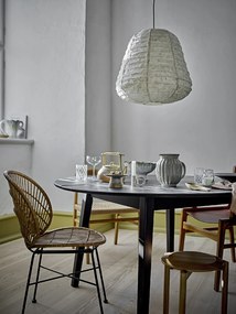 BLOOMINGVILLE Kulatý jídelní stůl PERON ø140 cm černý 82064674AA