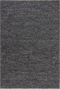 Ručne tkaný kusový koberec Minerals Dark Grey, 160x230, šedá, chodba / predsieň, Flair Rugs