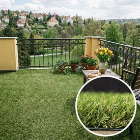Europe Grass, Umělá tráva Botanic, vyříznout kruh, šíře 4m, zelená