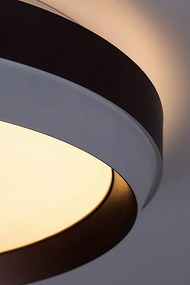 Rabalux Hnědé stropní LED svítidlo Fontana 390mm 24W 71159