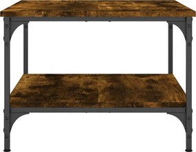 vidaXL Konferenční stolek 55 x 55 x 40 cm kompozitní dřevo [832830] Barva: hnědý dub