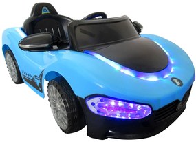 HračkyZaDobréKačky Elektrické autíčko Kabriolet s LED modré