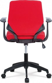 Autronic Dětská židle KA-R204 RED, červená/černý plast