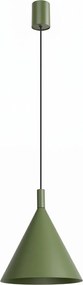 Sollux Lighting Závěsné svítidlo NOX 25 olivově zelené