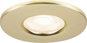 LA 1008070 Kryt UNIVERSAL DOWNLIGHT pro stropní svítidlo, IP65, kulatý, zlatý matný - BIG WHITE (SLV)