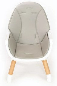 New Baby Jídelní židlička Grace 3v1 šedá, 61 x 101 x 61 cm
