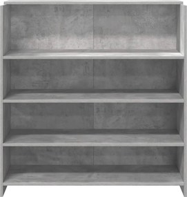 Recepční stůl betonově šedý 100x50x103,5 cm kompozitní dřevo 3324163