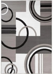 Kusový koberec PP Levis šedý 140x200cm