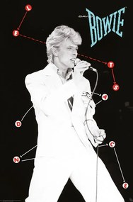 Plakát, Obraz - David Bowie - Let‘s Dance, (61 x 91.5 cm)