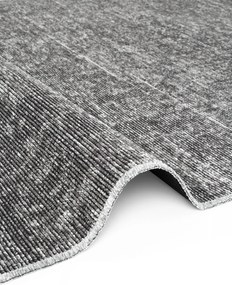 ELLE Decoration, Běhoun Brilliance Prisma 106310 Silver Grey z kolekce Elle, 80x250, šedá, ložnice