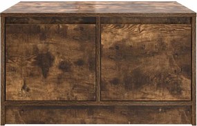 Konferenční stolek se zásuvkami Uzený dub 70,5x70x40 cm 3328412