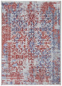 Diamond Carpets koberce Ručně vázaný kusový koberec Diamond DC-JKM Silver/blue-red - 365x550 cm