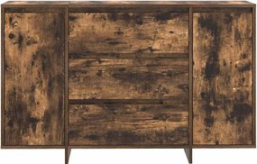 Servírovací skříň Kouřový dub 120 x 41 x 75 cm Kompozitní dřevo 3333910