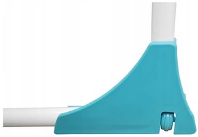 Erga Model 306U, stabilní teleskopický sušák na prádlo 202x55x92 cm, bílá-zelená, ERG-SEP-10SUSSTOPROFE