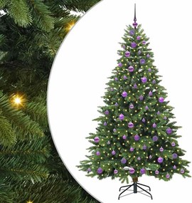 Umělý vánoční stromeček s stojanem Zelená 180 cm PE a PVC 3397555