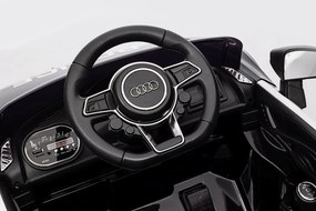 Ramiz Elektrické autíčko Audi R8 Policie na baterie + dálkové ovládání + EVA + pomalý start + MP3 LED