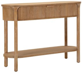 Designová konzola Jahzara 110 cm hnědá