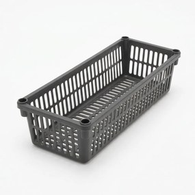 Orion Úložný koš, box a organizér extra hluboký 50cm x 20cm INVA, šedý
