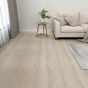 Samolepicí podlahové desky 55 ks PVC 5,11 m² béžové,  324652