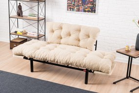 Atelier del Sofa 2-místná pohovka Nitta - Cream, Krémová