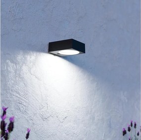 Eglo 901914-LED Solární svítid. se senz. DARFANO LED/6,5W/3,7V 2000mAh černá
