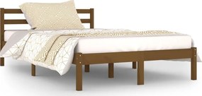 vidaXL Rám postele masivní borovice 120 x 200 cm [810428] Barva: Bílá