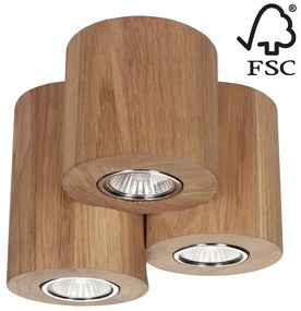 Spot-Light Spot-Light 2066374 - Stropní svítidlo WOODDREAM 3xGU10/6W/230V SP0712