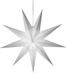 EMOS | Vánoční dekorace 1xE14/25W/230V pr. 60 cm stříbrná | EMS684