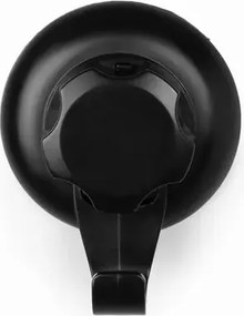 Compactor Bestlock Black háček do koupelny s přísavkou černá / Nosnost