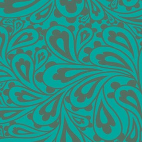 Ozdobný paraván Mosaic Turquoise - 180x170 cm, pětidílný, klasický paraván