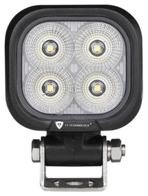 KT Trade LED Bodové svítidlo pro automobil BLACK LED/40W/10-30V IP69 5700K hranatý TT.13330