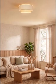 Brilagi - LED Stropní svítidlo BOHO ECO 1xE27/10W/230V pr. 40 cm krémová