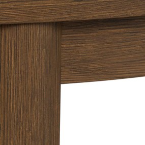 Konferenční stolek Southampton 90 cm béžový/kouřový dub