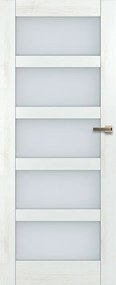 Interiérové dveře vasco doors BRAGA model 6 Průchozí rozměr: 70 x 197 cm, Orientace dveří: Levé dveře, Dekor: Dub Aljaška