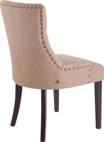 Jídelní židle Aberdeen látka antik – taupe